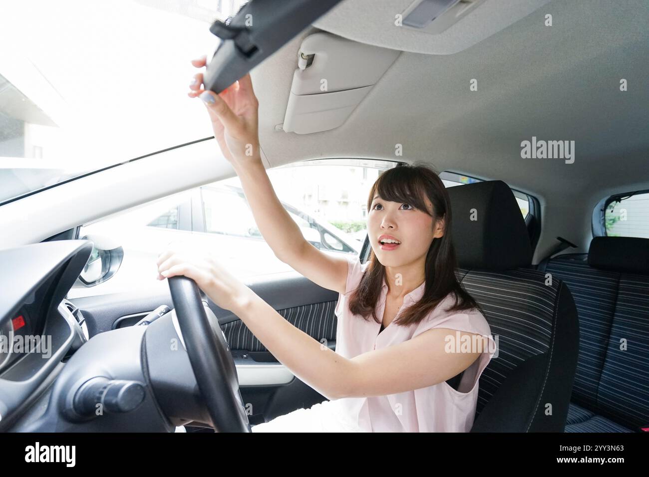 Rearview mirror adjustment hi-res stock photography and images - Alamy
