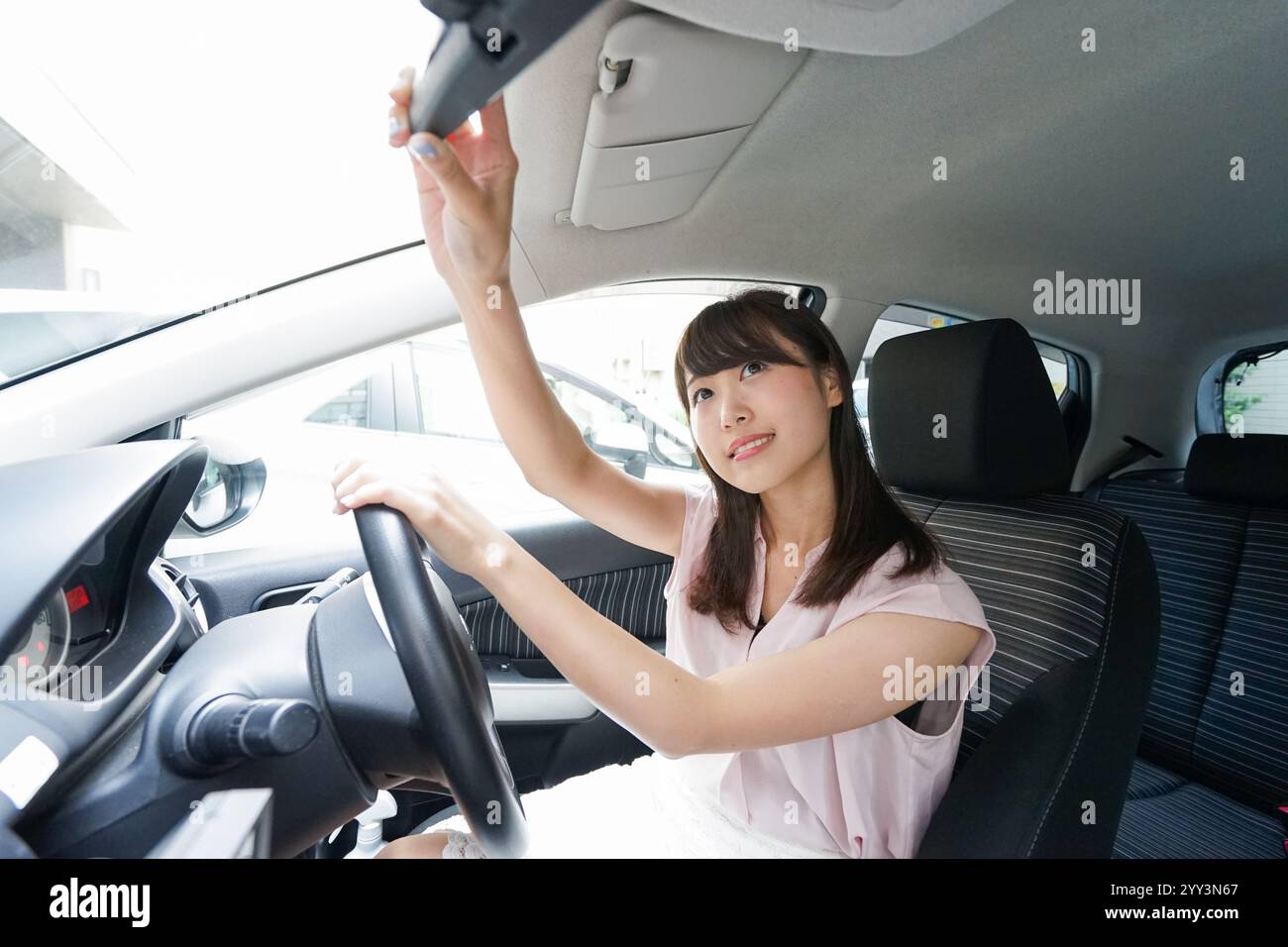 Rearview mirror adjustment hi-res stock photography and images - Alamy