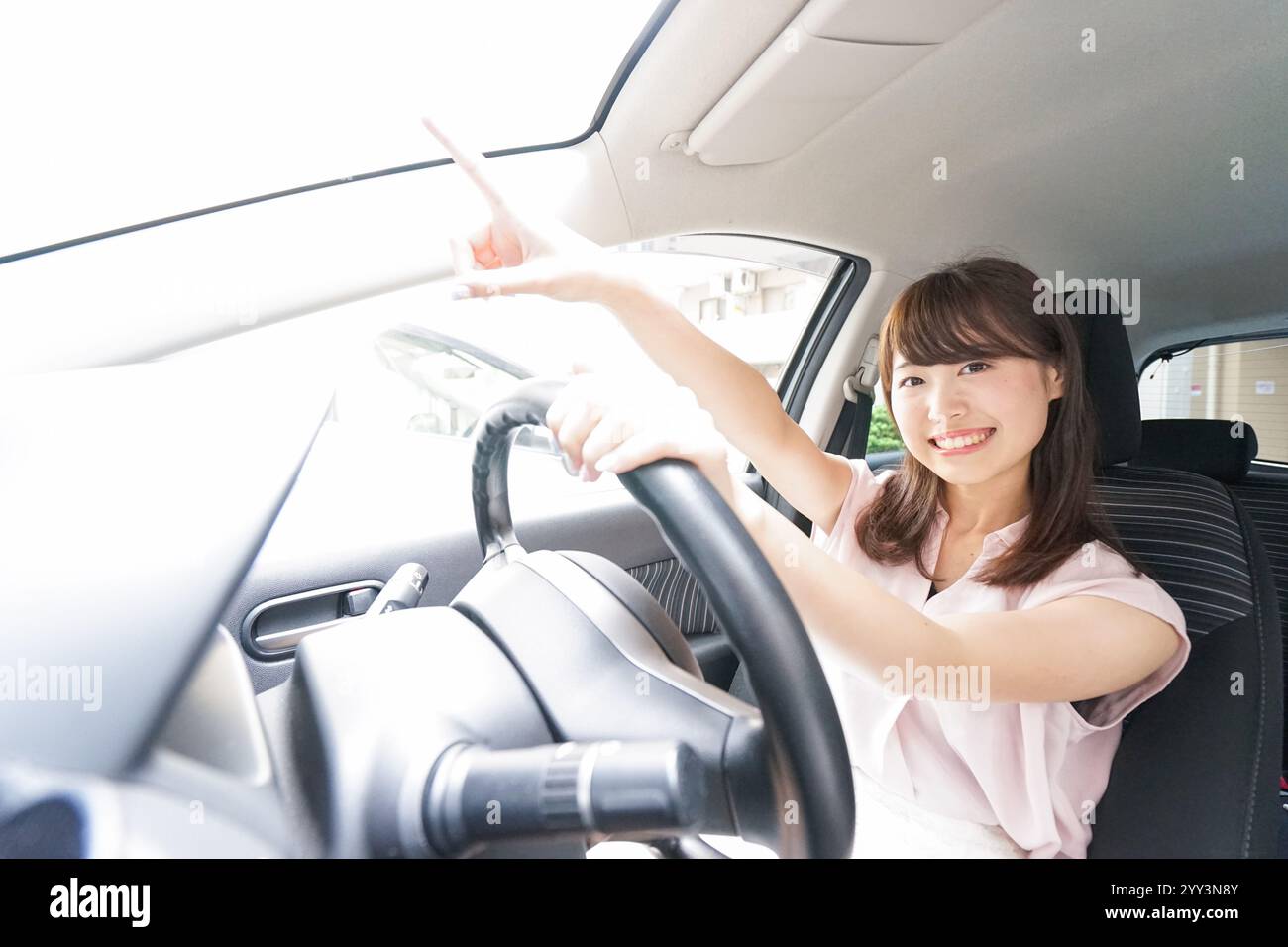 Female car driver japan hi-res stock photography and images - Alamy