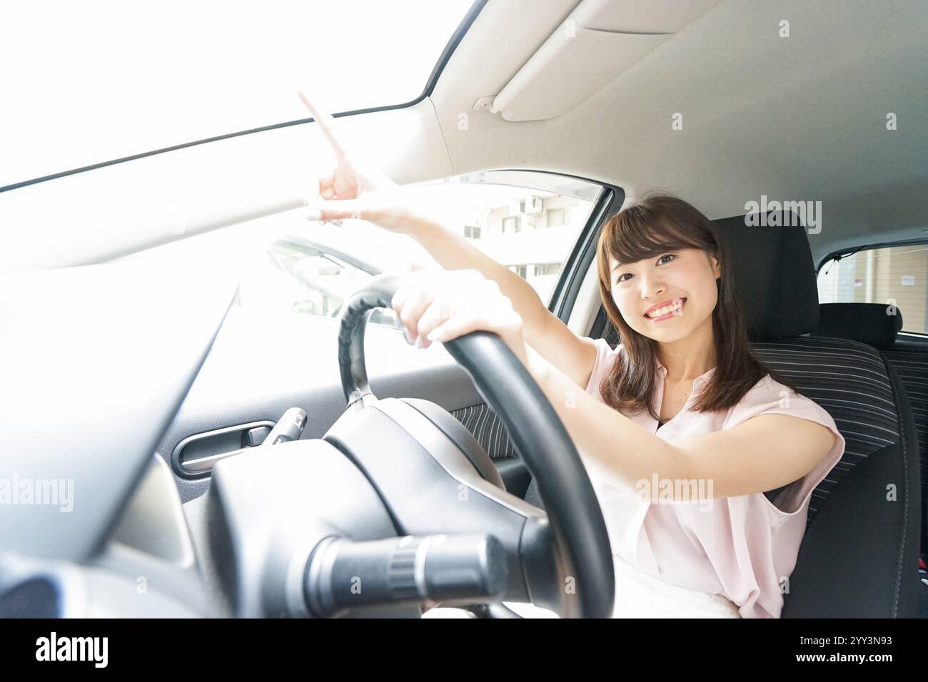 Female car driver japan hi-res stock photography and images - Alamy