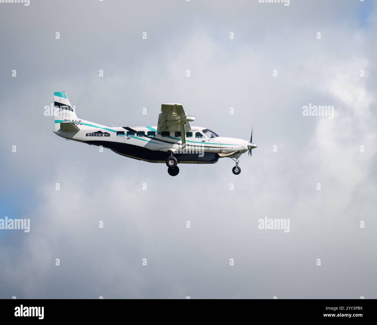 Auckland, New Zealand - November 24 2024: Barrier Air ZK-SDC flight ...
