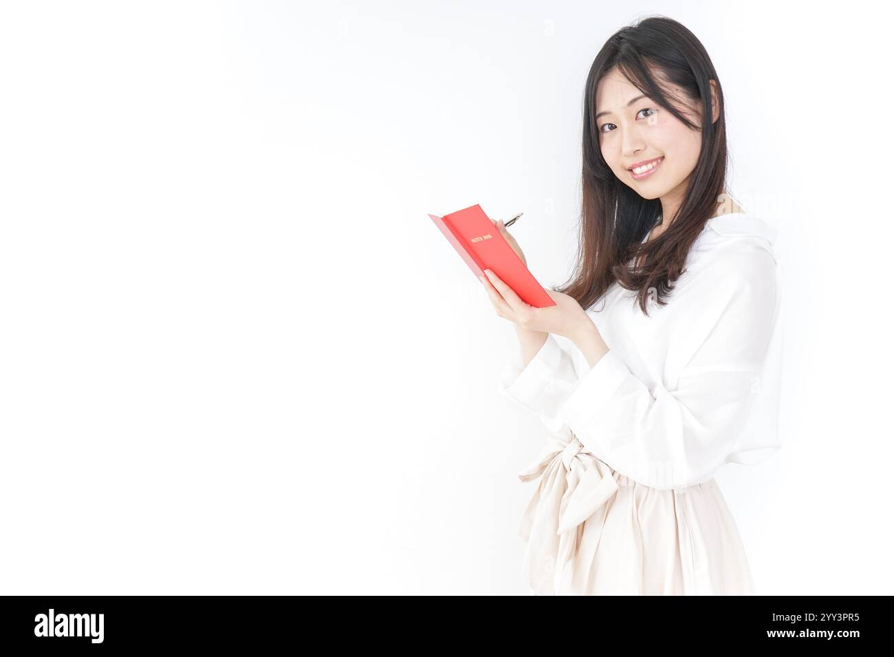African american woman taking notes Cut Out Stock Images & Pictures - Alamy