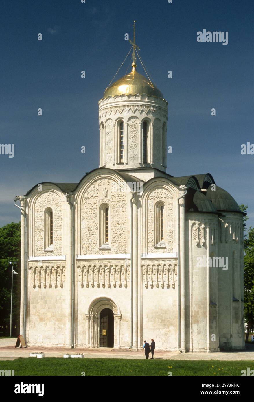 12th-century cathedral of St Dimitri or Demetrius, Vladimir, Russia ...