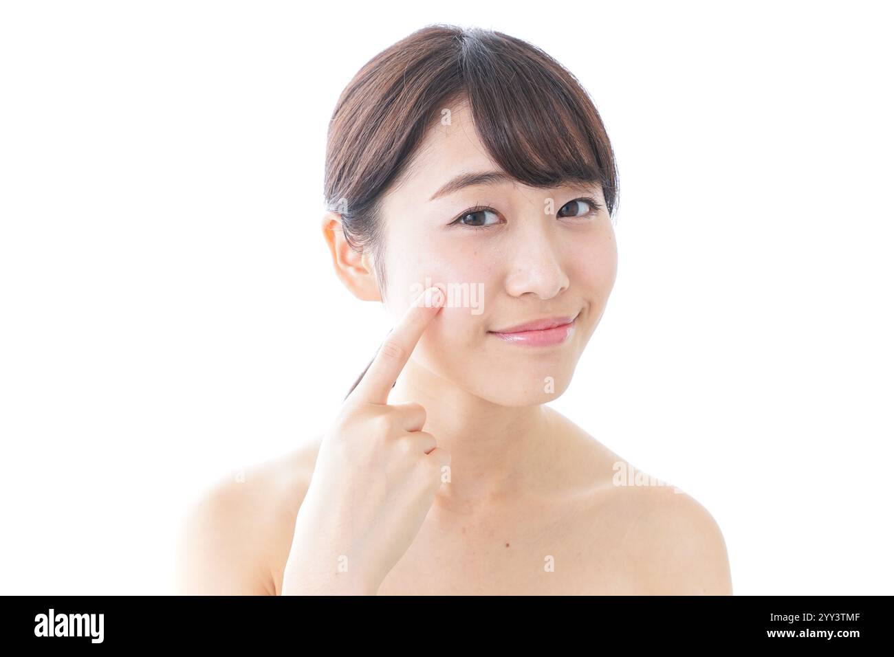 Women caring for rough skin Stock Photo - Alamy