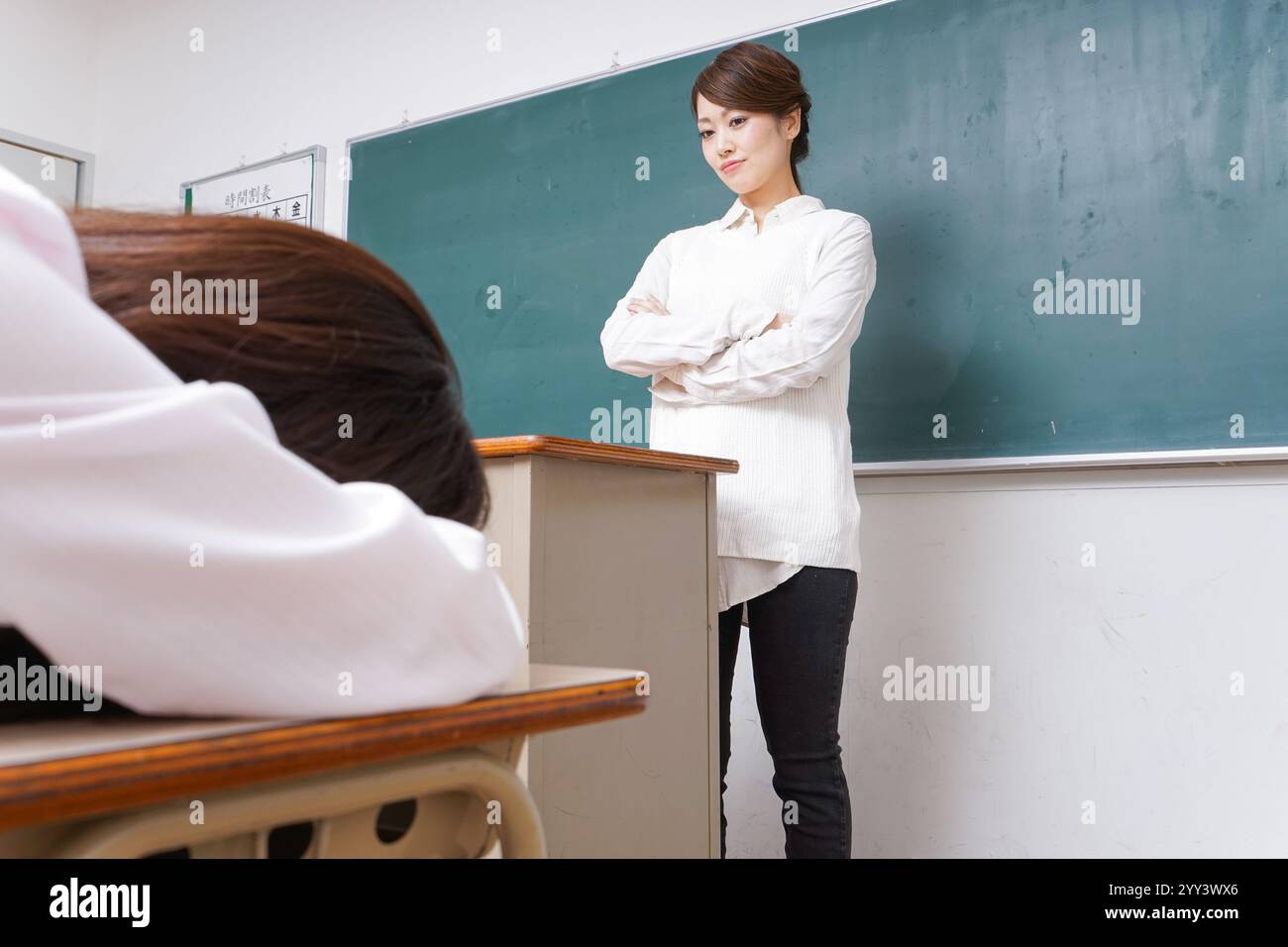 Angry student classroom hi-res stock photography and images - Alamy