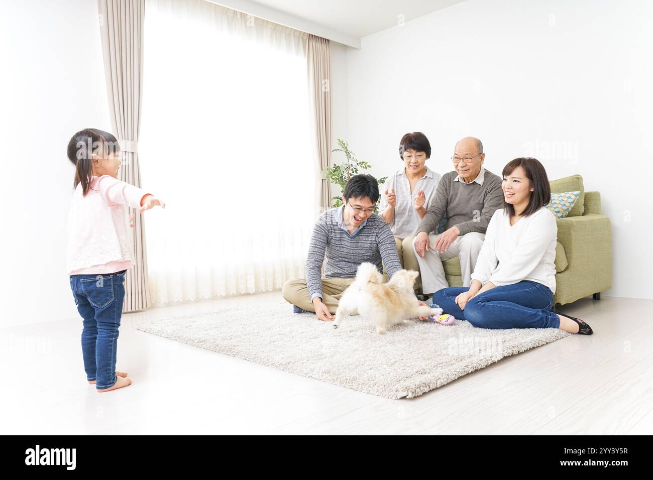 Children performing a play and their close family friends Stock Photo ...