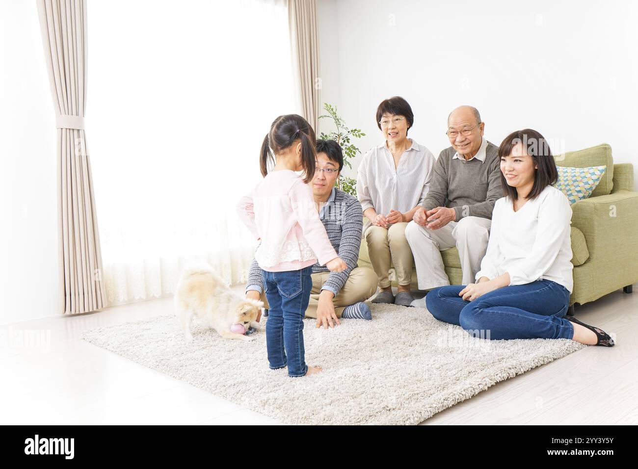 Children performing a play and their close family friends Stock Photo ...