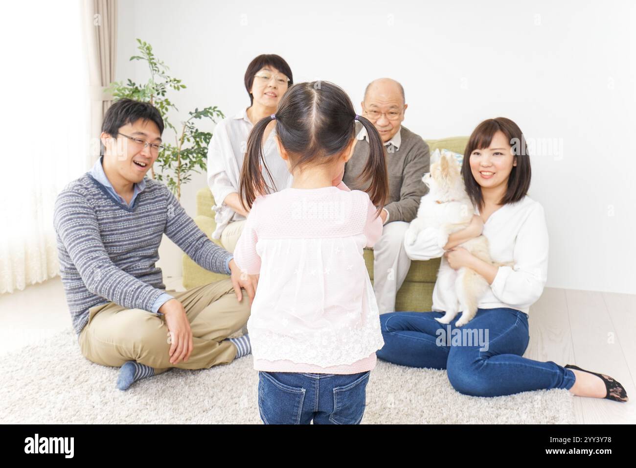 Children performing a play and their close family friends Stock Photo ...