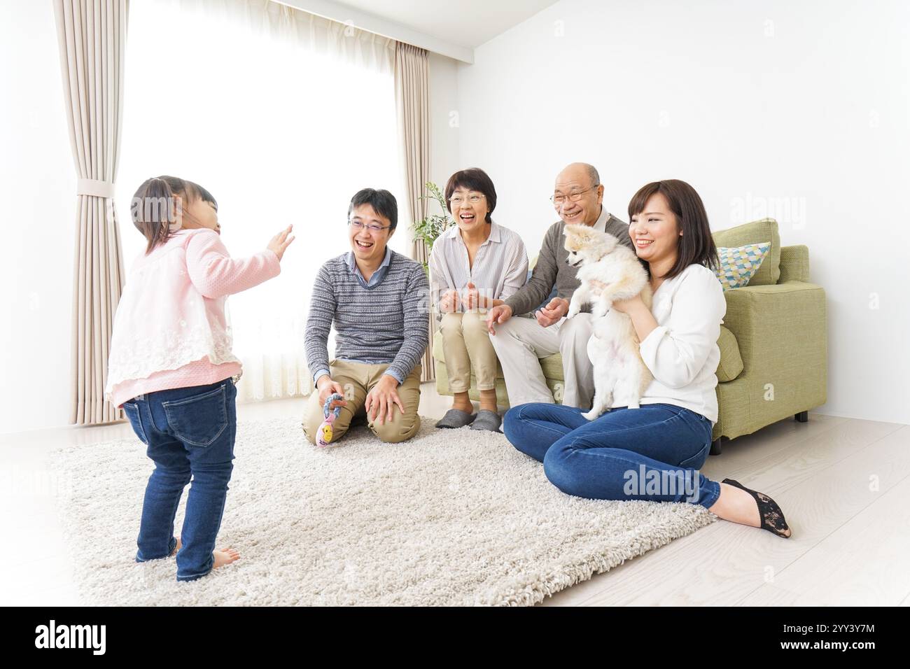 Children performing a play and their close family friends Stock Photo ...
