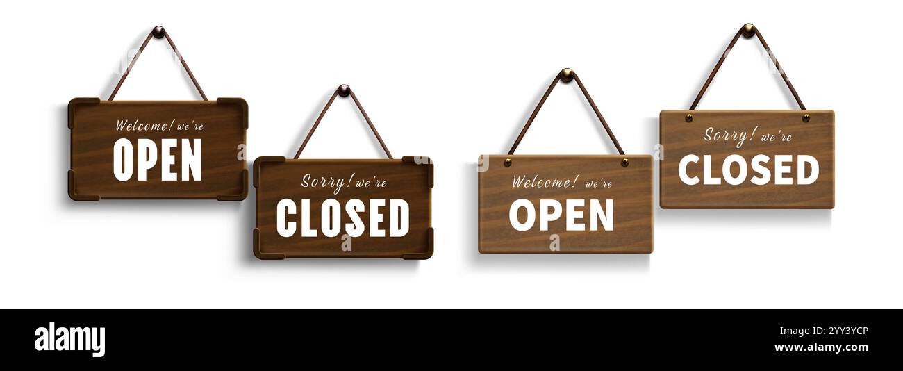 Plaques mounted Stock Vector Images - Alamy