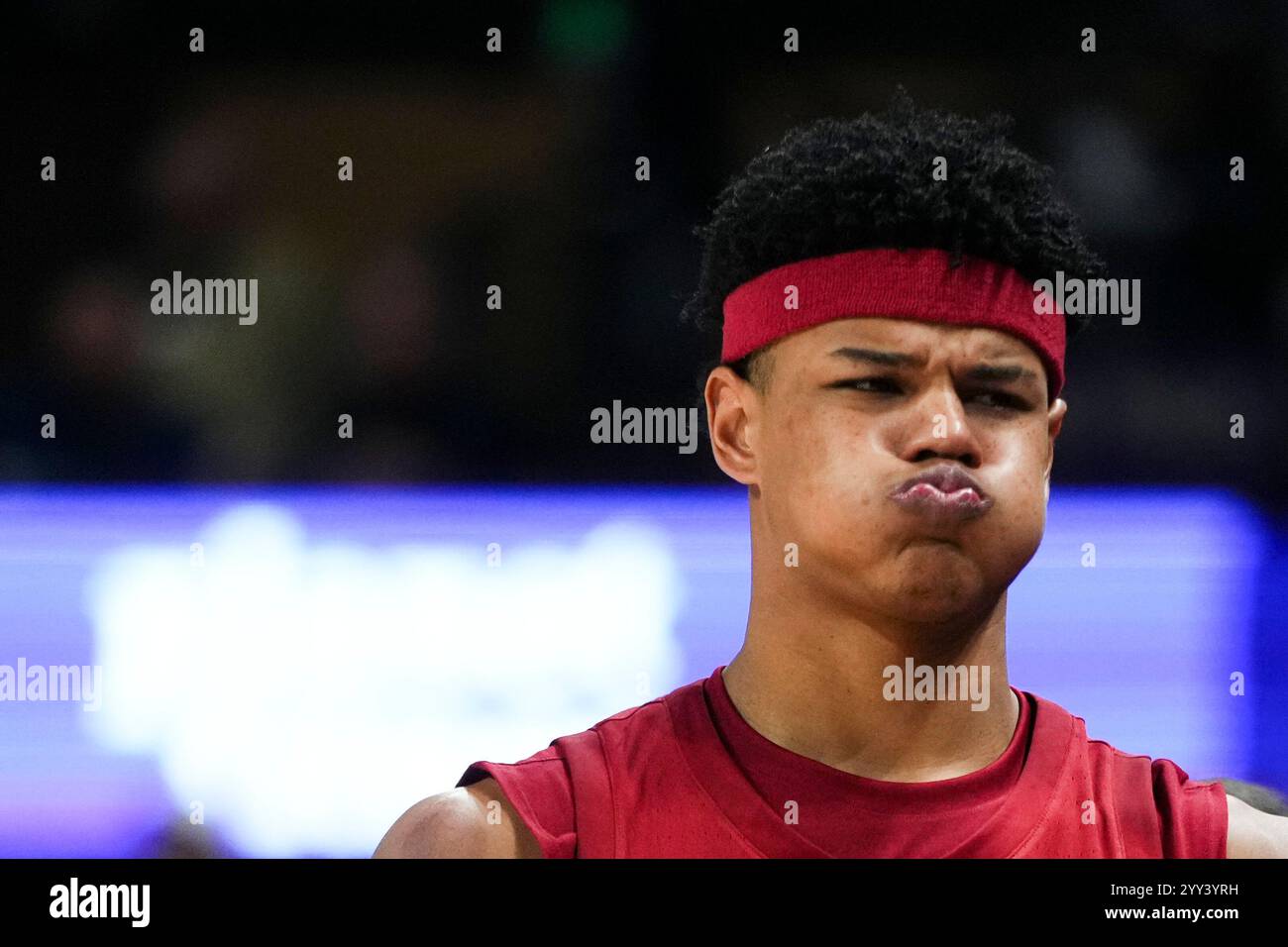 Washington State forward LeJuan Watts reacts after teammate Isaiah ...