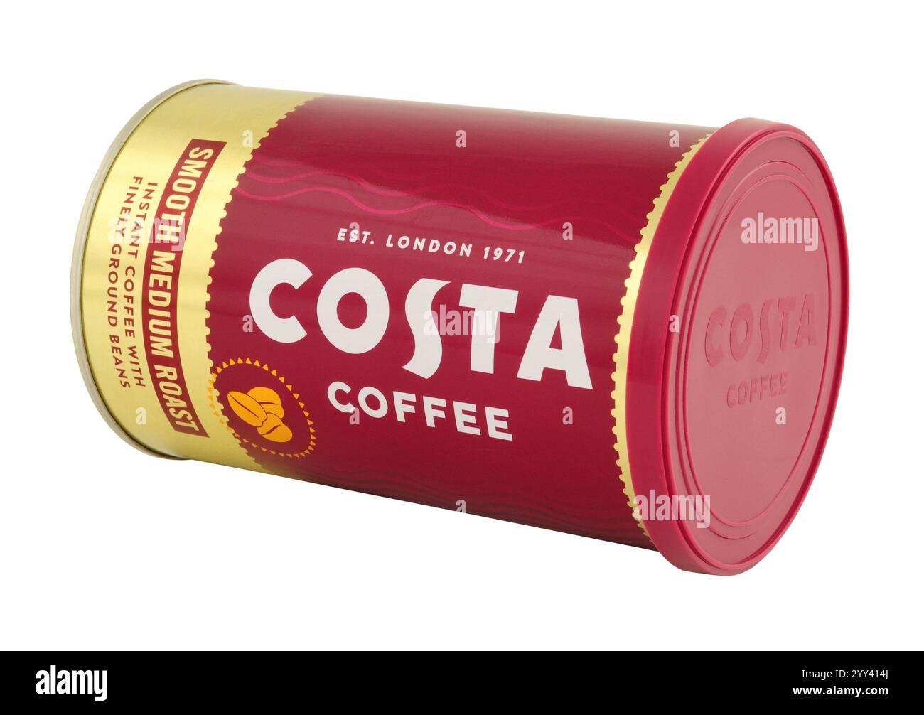 Costa coffee smooth medium blend instant freeze dried roasted ground ...