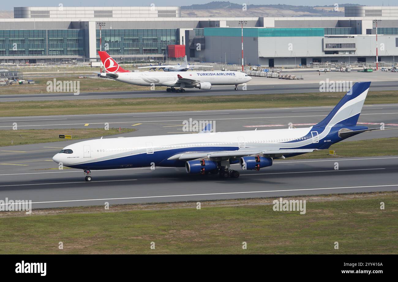 ISTANBUL, TURKIYE - SEPTEMBER 02, 2023: Hifly Malta Airlines Airbus ...
