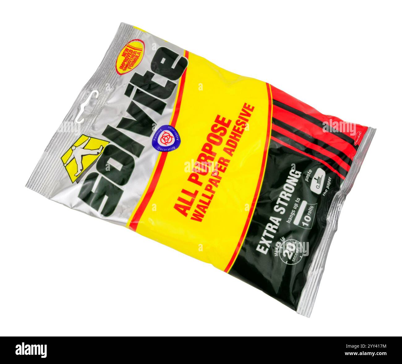 Solvite extra strong all purpose wallpaper adhesive hi-res stock ...