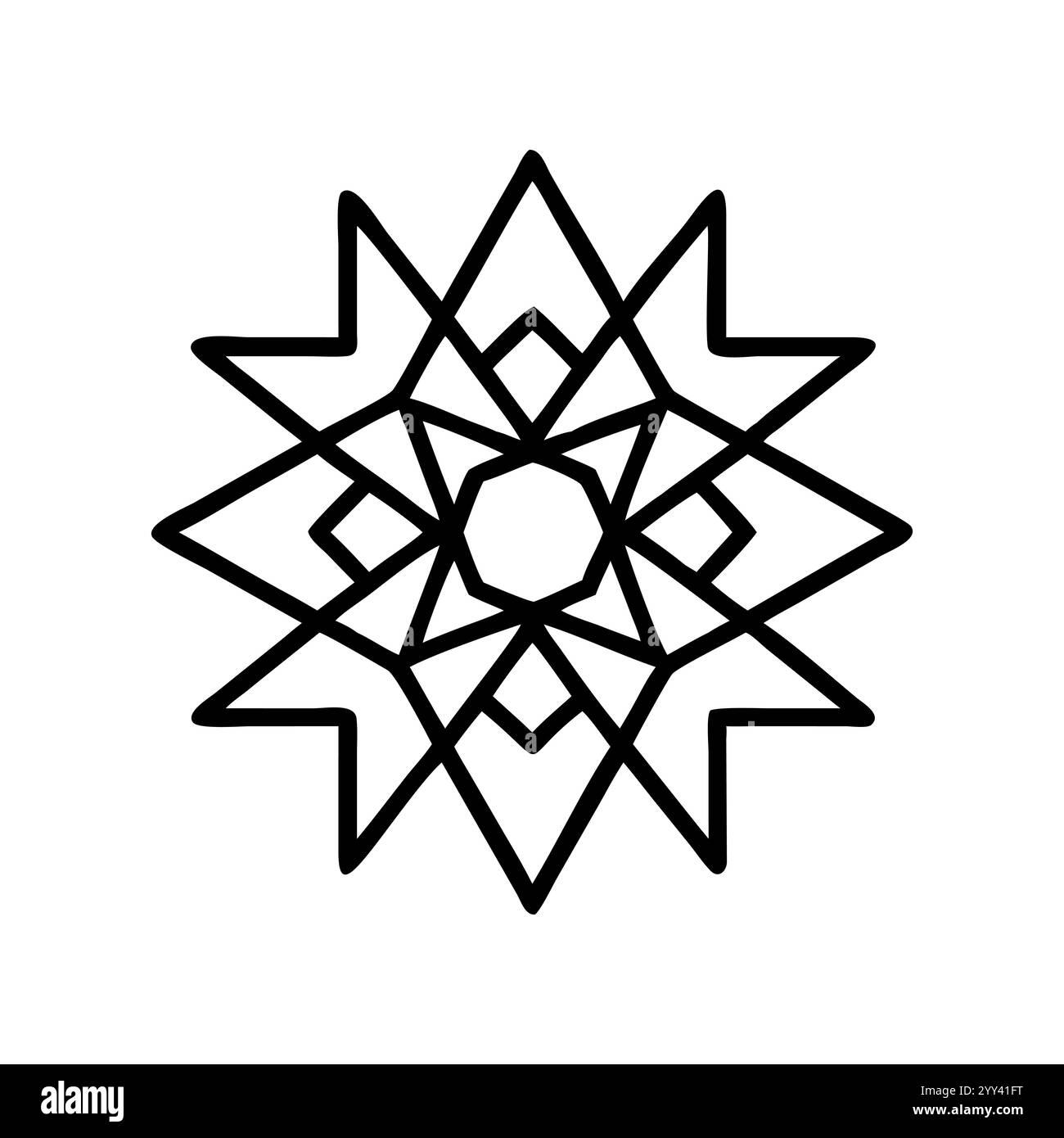 Interwoven lines Black and White Stock Photos & Images - Alamy