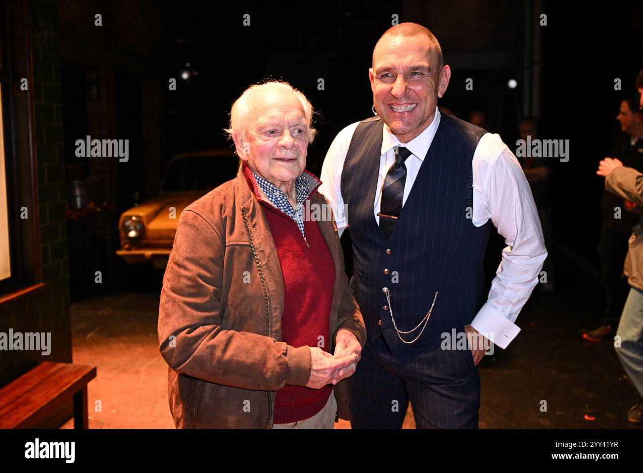 Actor Sir David Jason who played Derek 'Del Boy' Trotter in the hit BBC ...