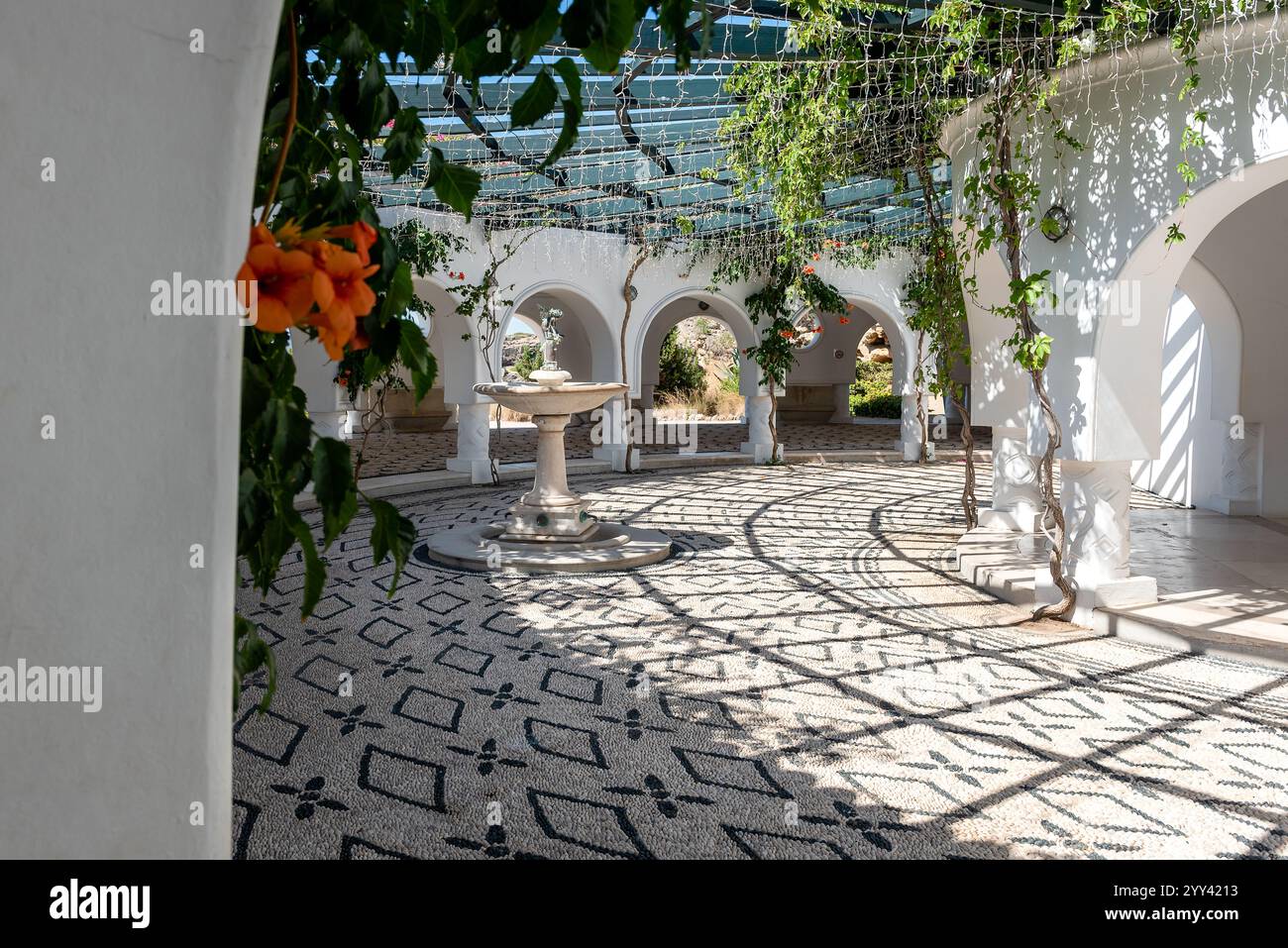 The beautiful buildings at Kalithea Springs constructed in the 1930s ...