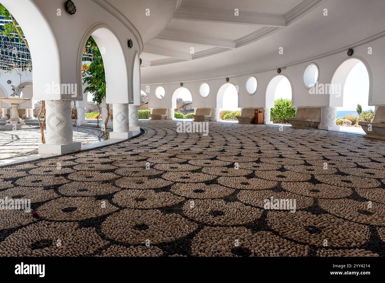 The beautiful buildings at Kalithea Springs constructed in the 1930s ...