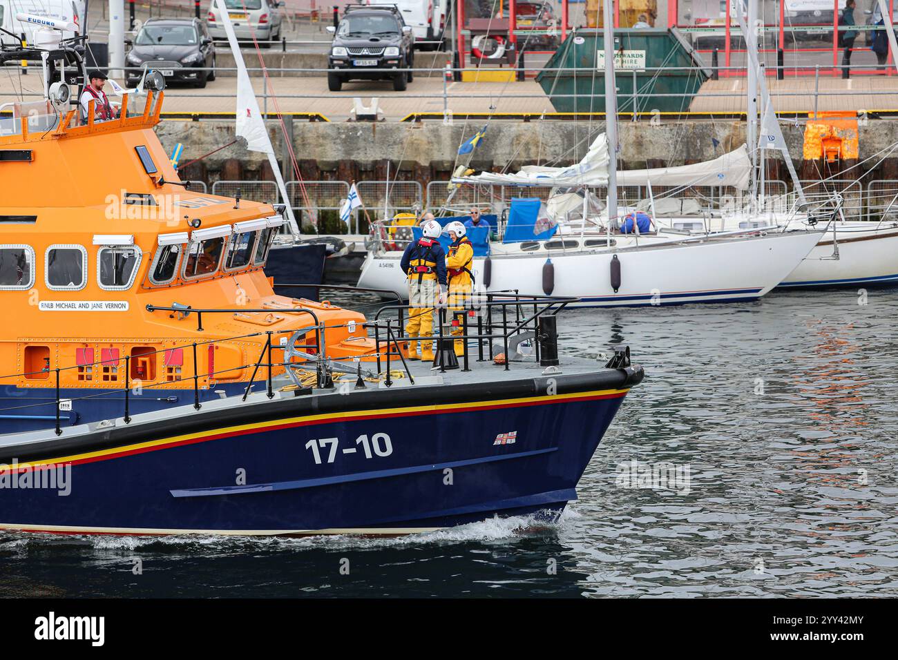 Severn class lifesaving boat hi-res stock photography and images - Alamy