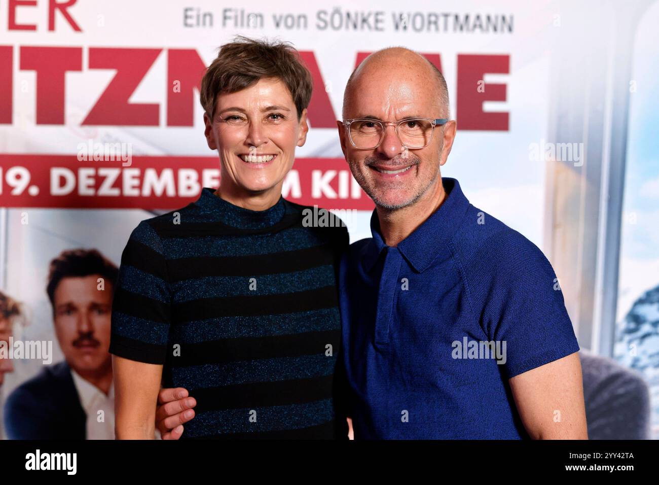 Schauspieler Christoph Maria Herbst mit seiner Ehefrau Gisi Herbst beim ...