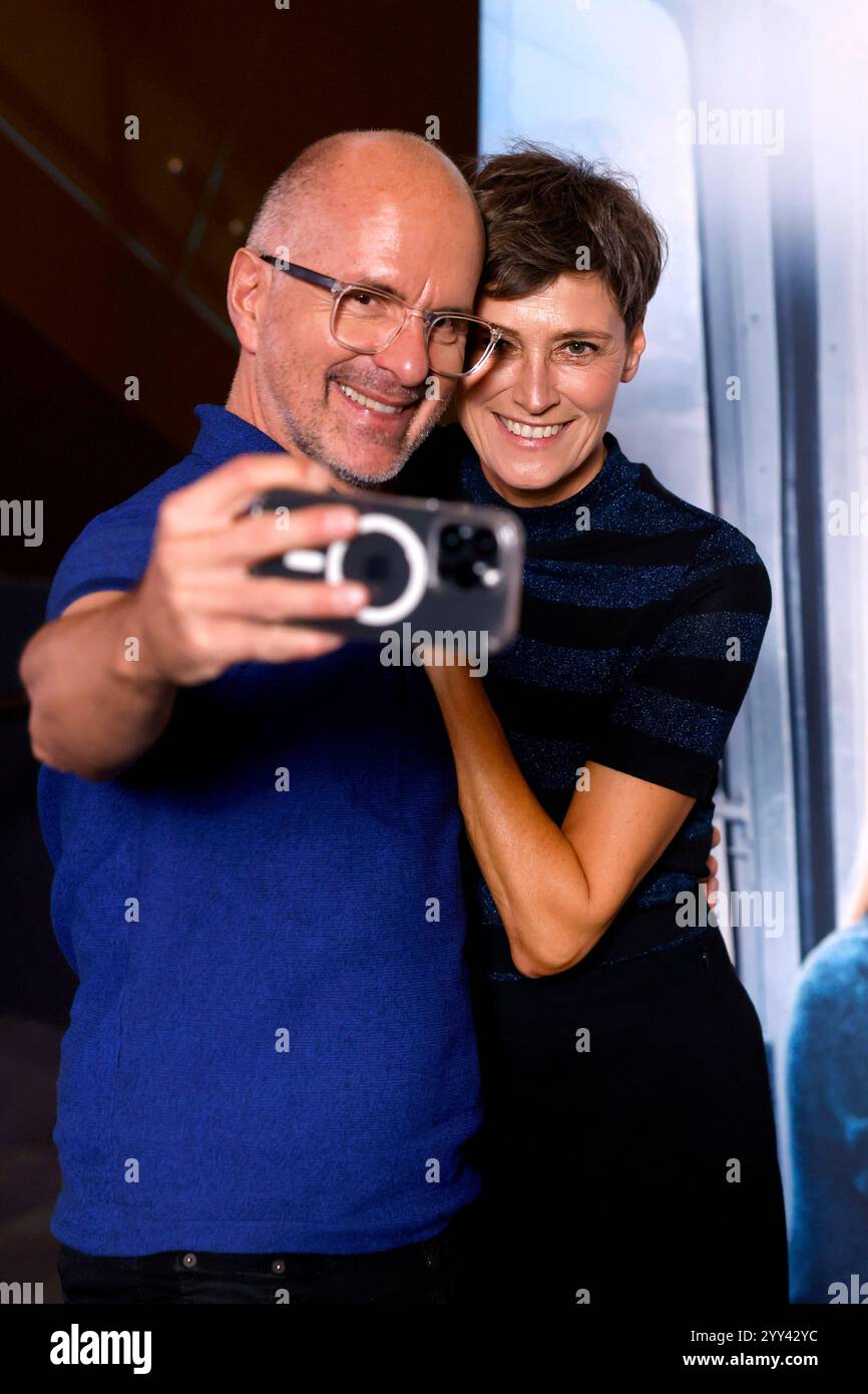 Schauspieler Christoph Maria Herbst mit seiner Ehefrau Gisi Herbst beim ...