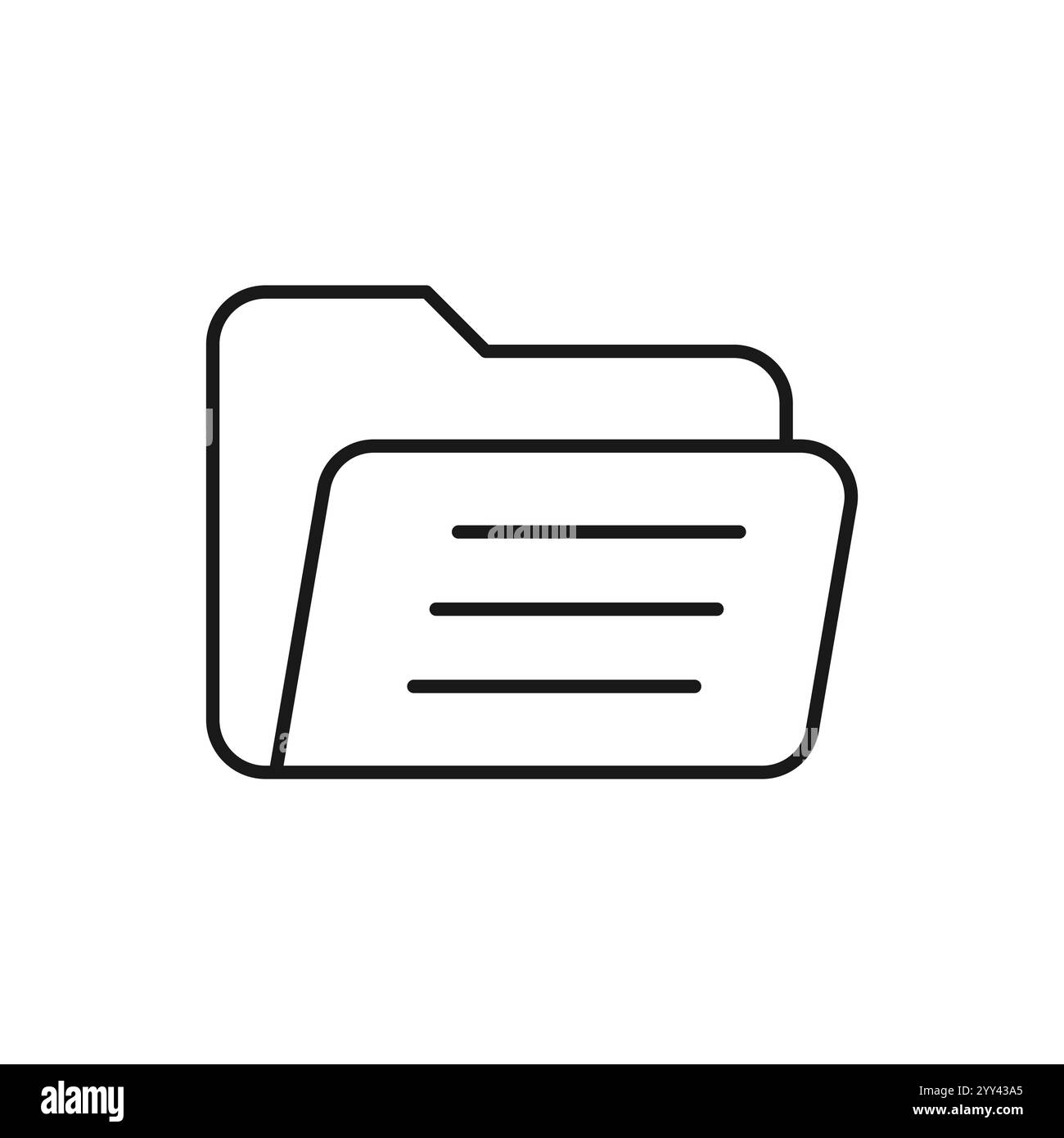 folder icon, document icon vector design element Stock Vector Image ... folder icon, document icon vector design element Stock Vector Image ...