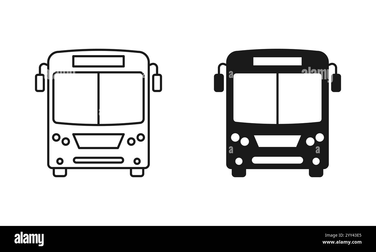 Tourist bus sign Cut Out Stock Images & Pictures - Alamy