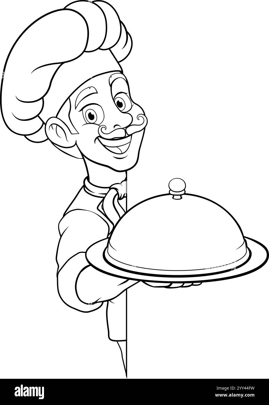 chef new 2024 A13 bw-121 Stock Vector Image & Art - Alamy