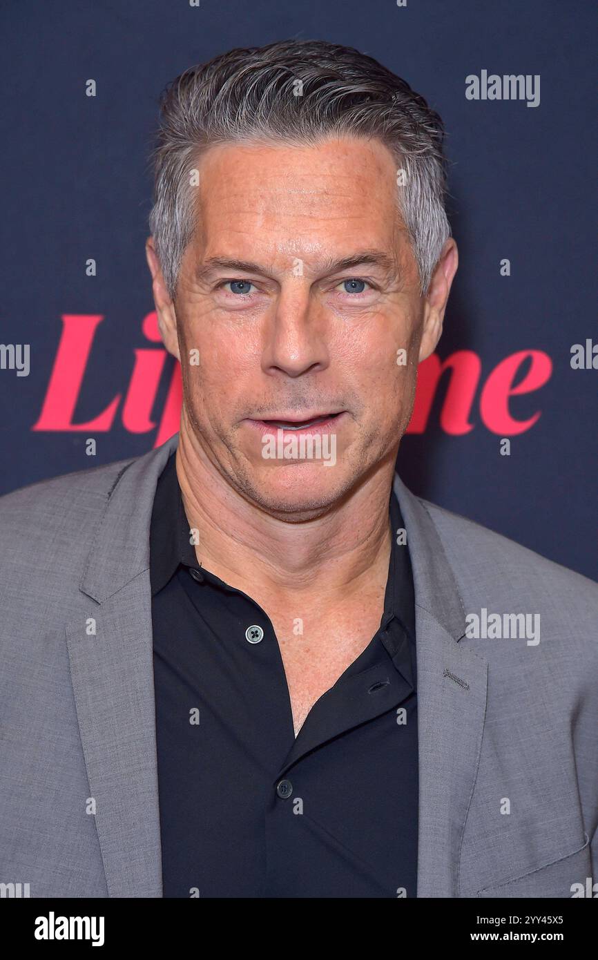 Chris Gann beim Screening des Lifetime Fernsehfilms A Carpenter ...