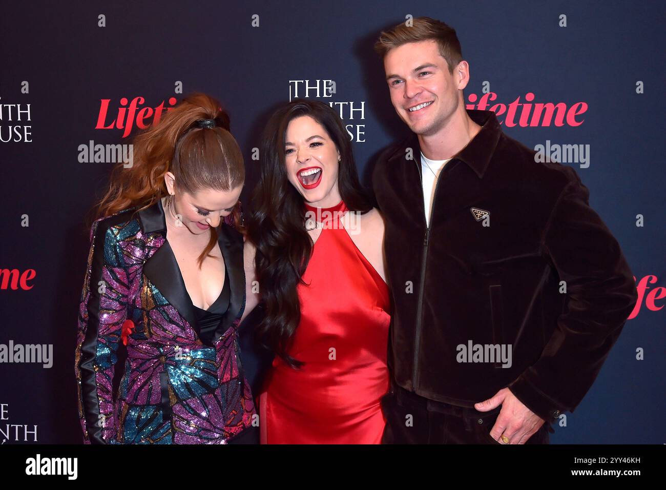 Sarah Drew, Mitchell Slaggert und Sasha Pieterse beim Screening des ...