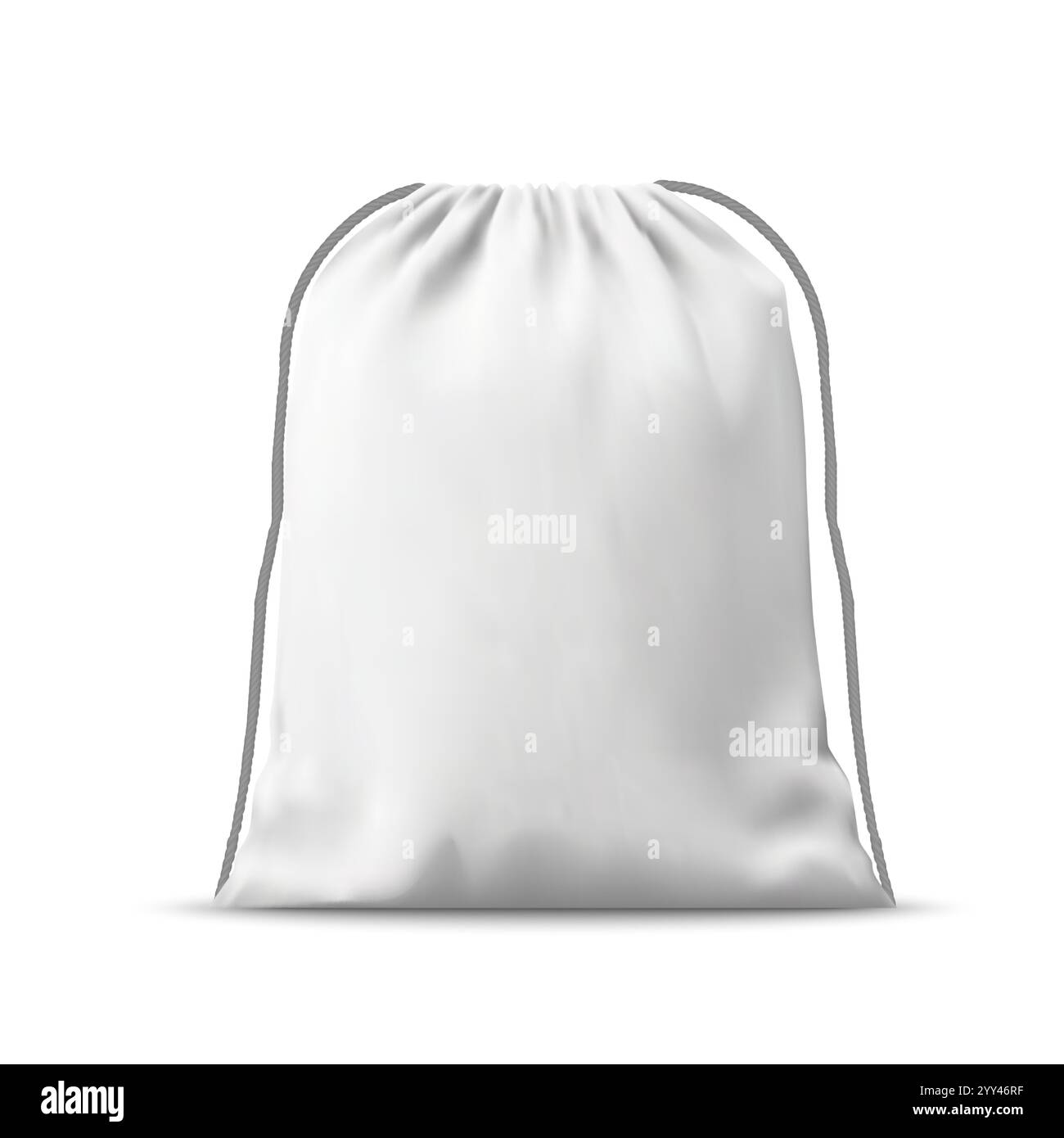 Realistic drawstring bag mockup for branding, promotional events, and ...