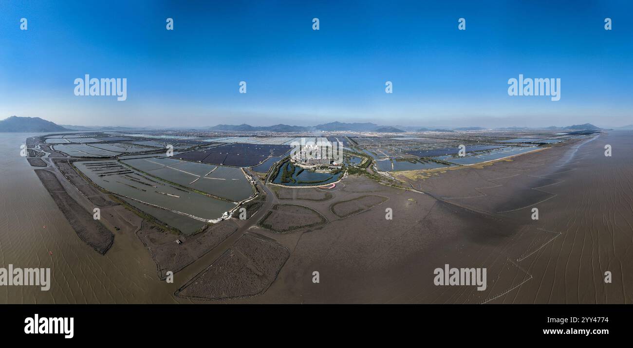 Taishan, China's Guangdong Province. 18th Dec, 2024. An aerial drone ...