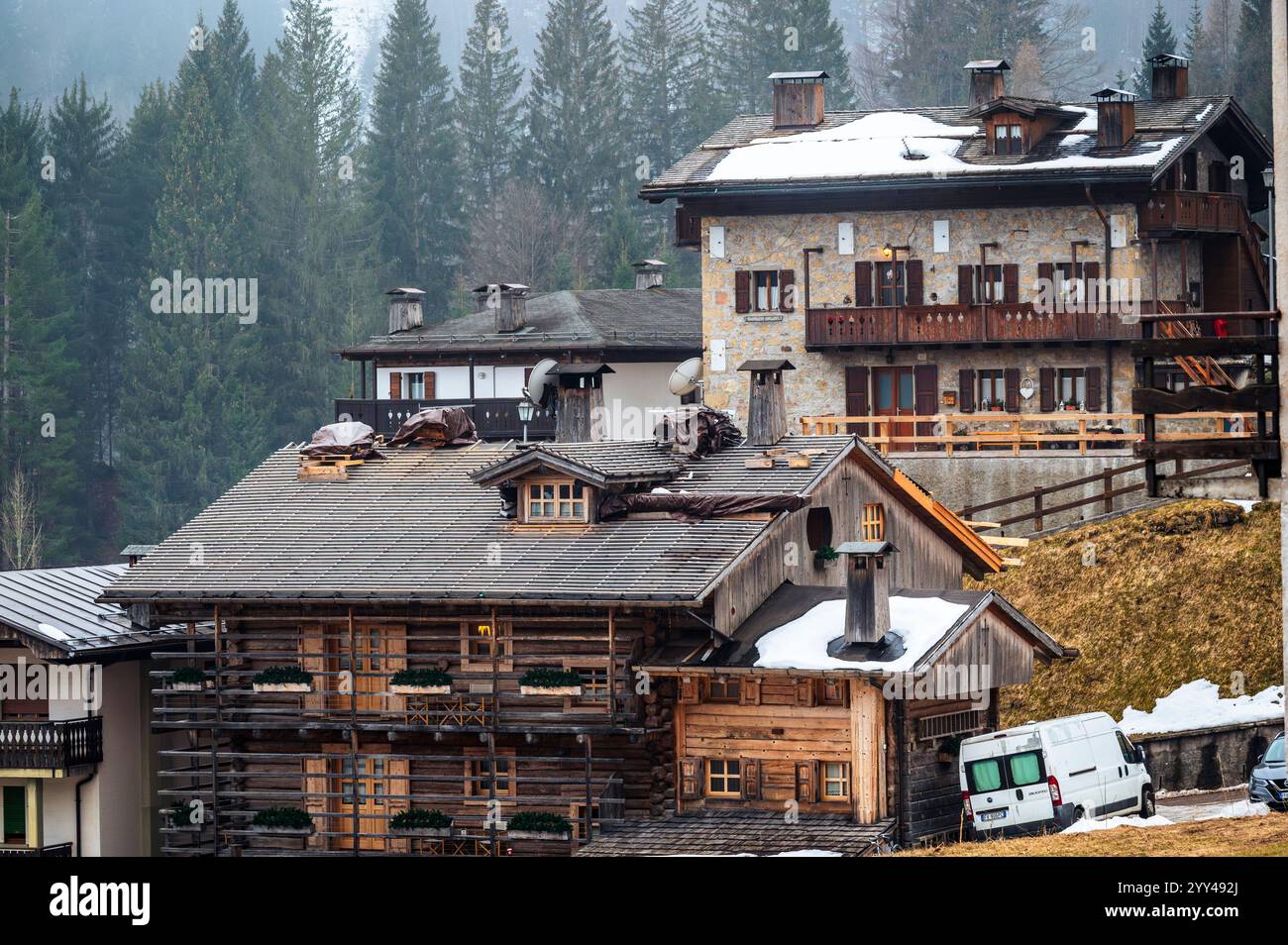 Ancient carnival with wooden masks from Sauris. Magic of Carnia for the ...