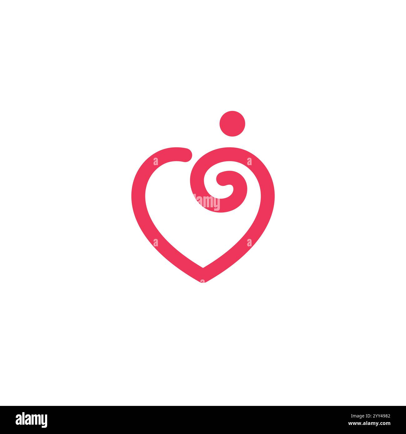 Symbol icon mom heart Cut Out Stock Images & Pictures - Alamy
