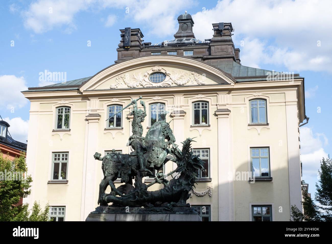 Sankt Göran och draken, St. George & The Dragon Statue, Gamla Stan ...
