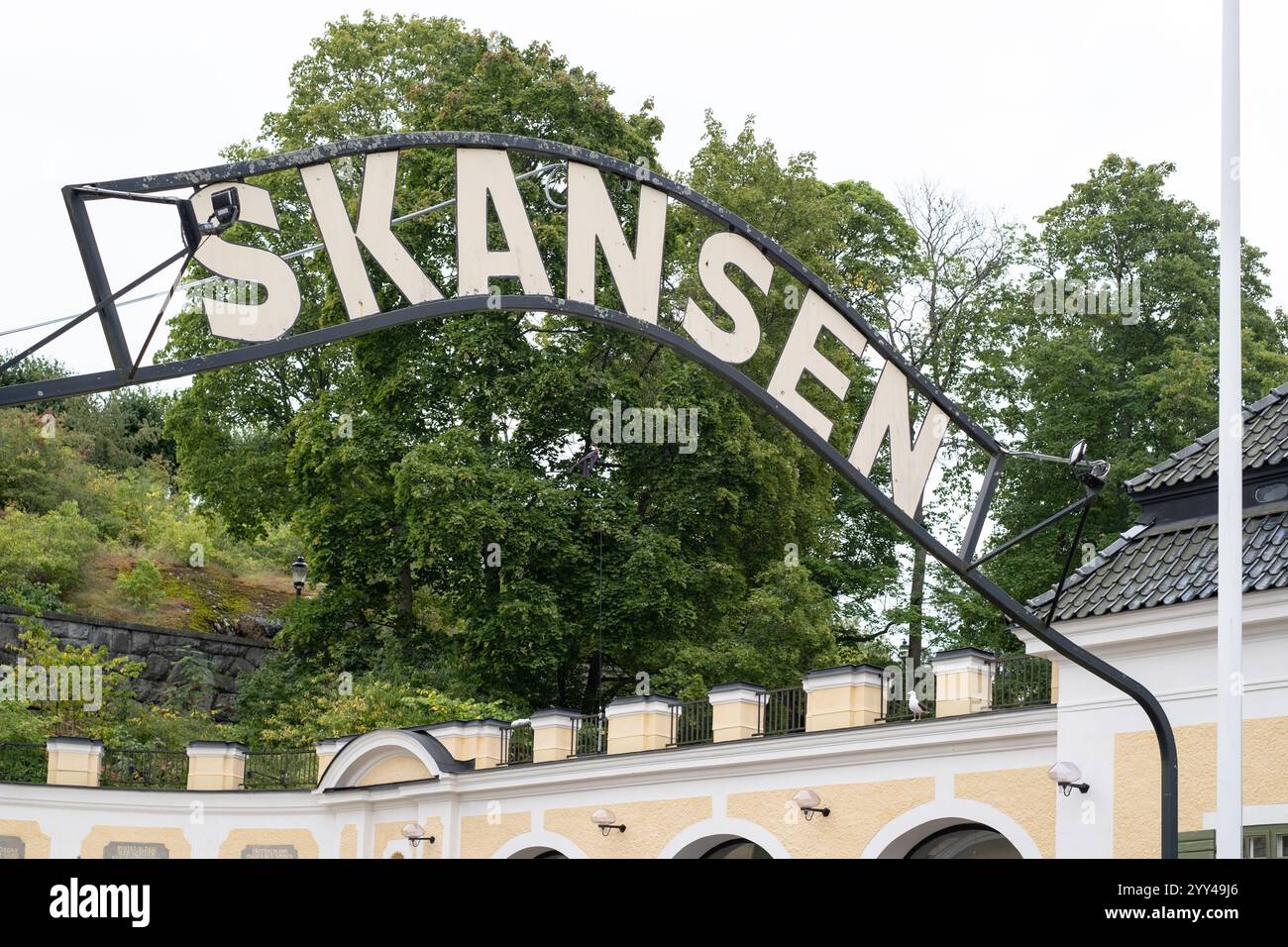 Skansen sign hi-res stock photography and images - Alamy