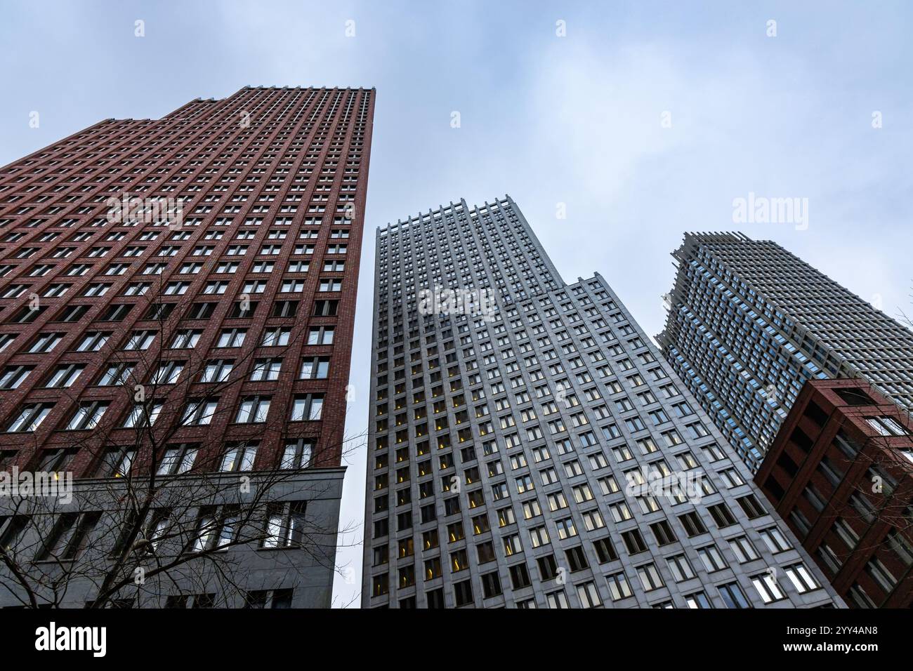 DEN HAAG - FaÃ§ade of the Ministries of JenV and BZK on the Turfmarkt ...