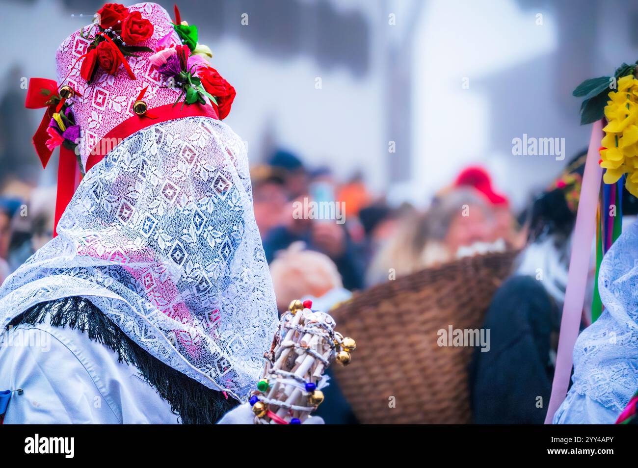 Ancient carnival with wooden masks from Sauris. Magic of Carnia for the ...