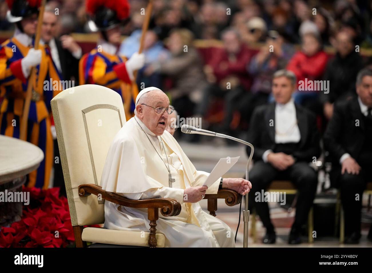 Pope Francis meets with Italian pilgrims participating in the Camino de ...