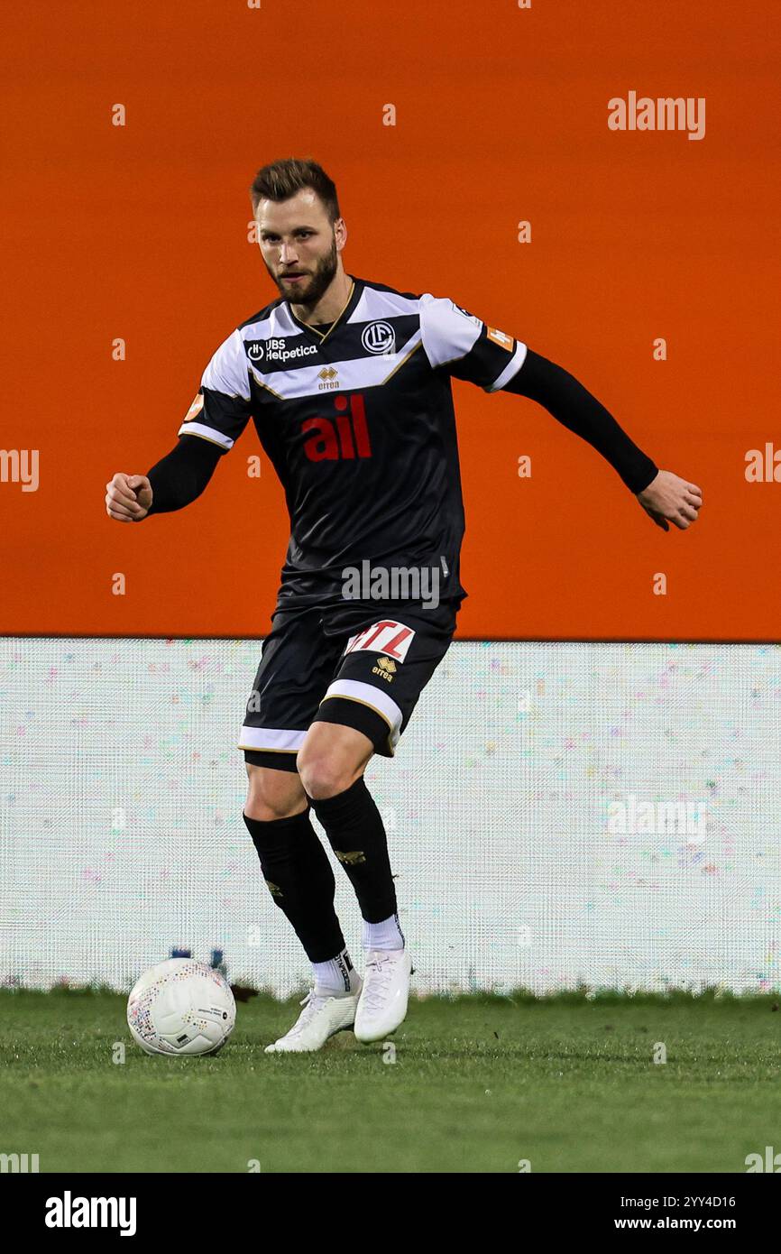 Lugano, Swiss, 15st Dec. during the match between FC Lugano and FC ...