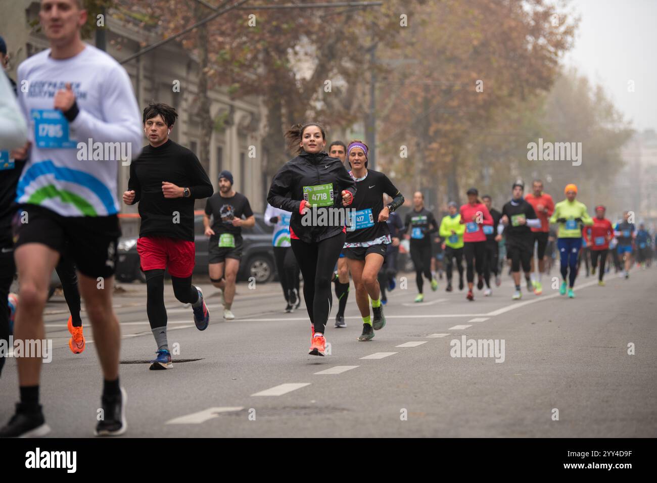 Runners compete in race on Traditional Belgrade Marathon and Half ...
