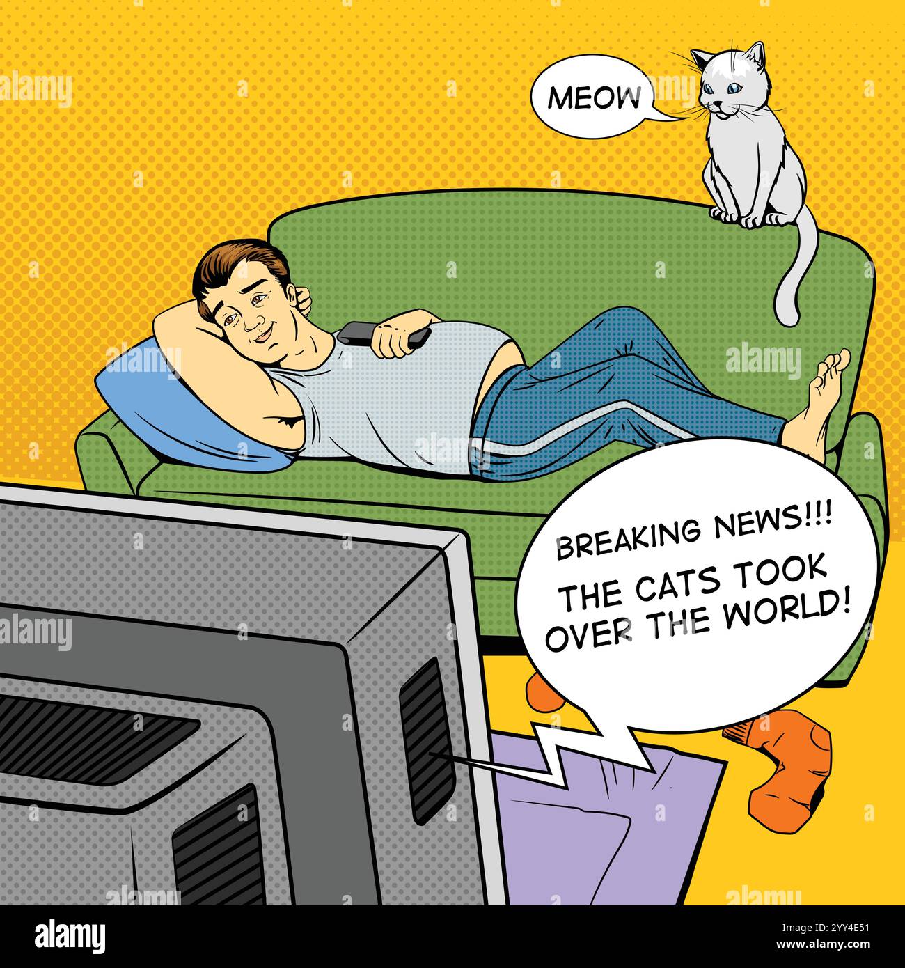 Vintage watching face to face Stock Vector Images - Alamy