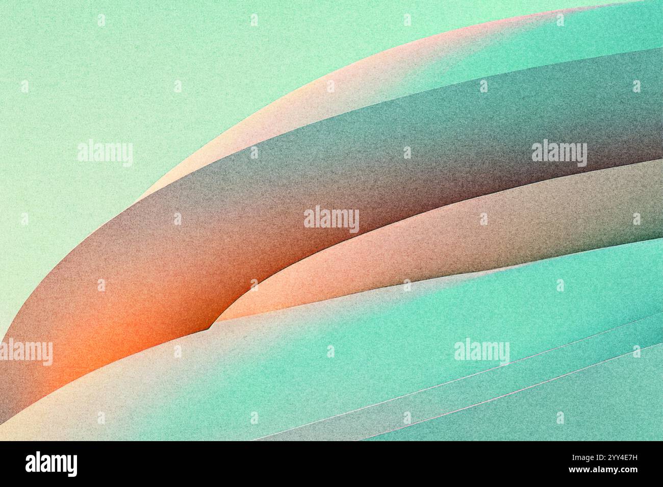 Gentle curves and gradients create a visually engaging backdrop ...