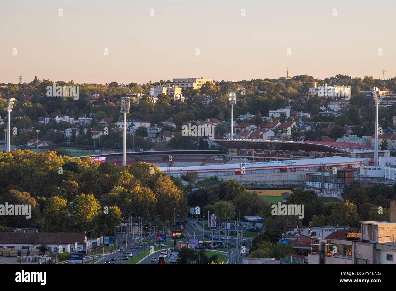 Stadium of Football Club Red Star, Marakana. Belgrade, Serbia Stock ...