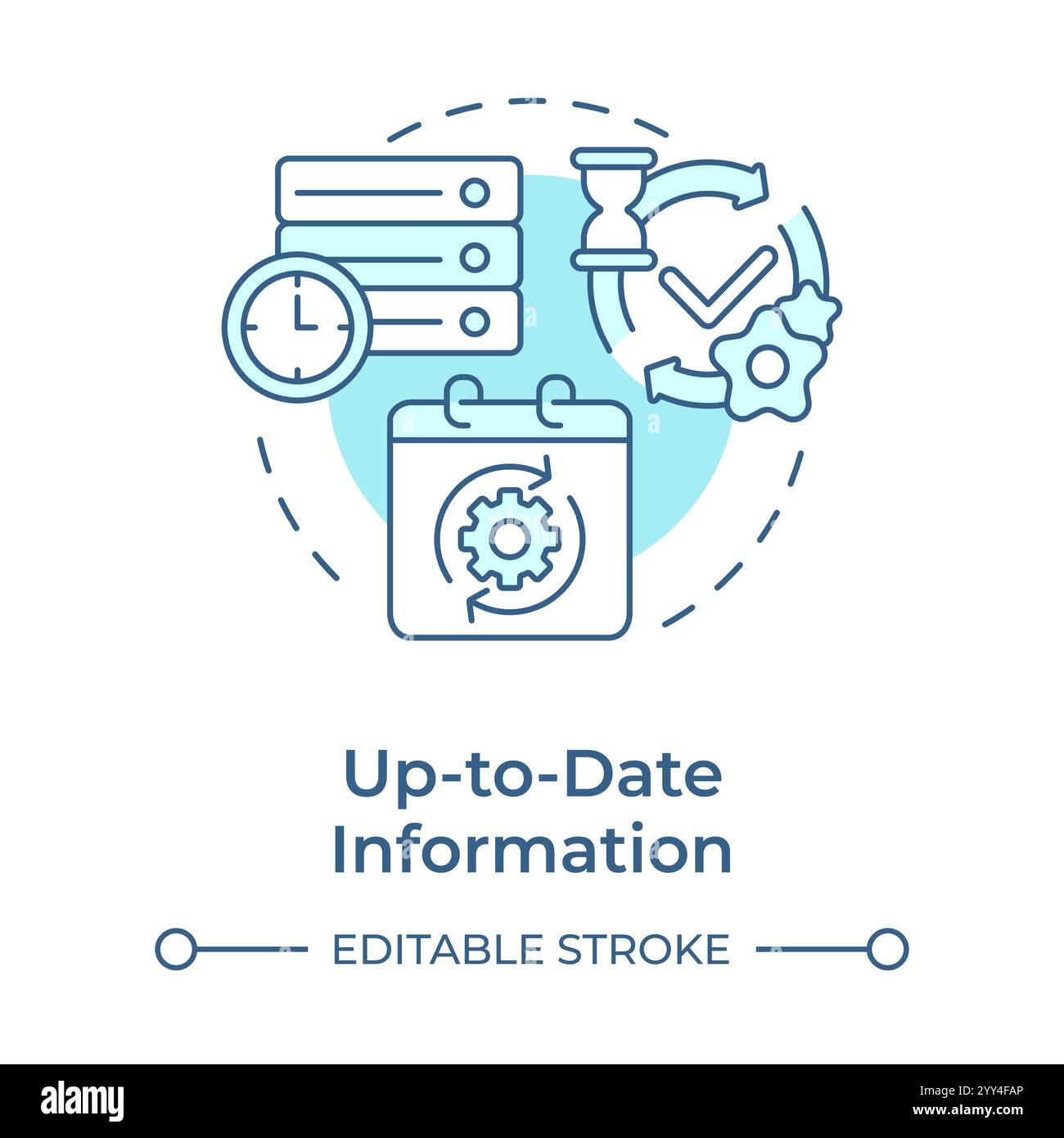 Information updates Stock Vector Images - Alamy