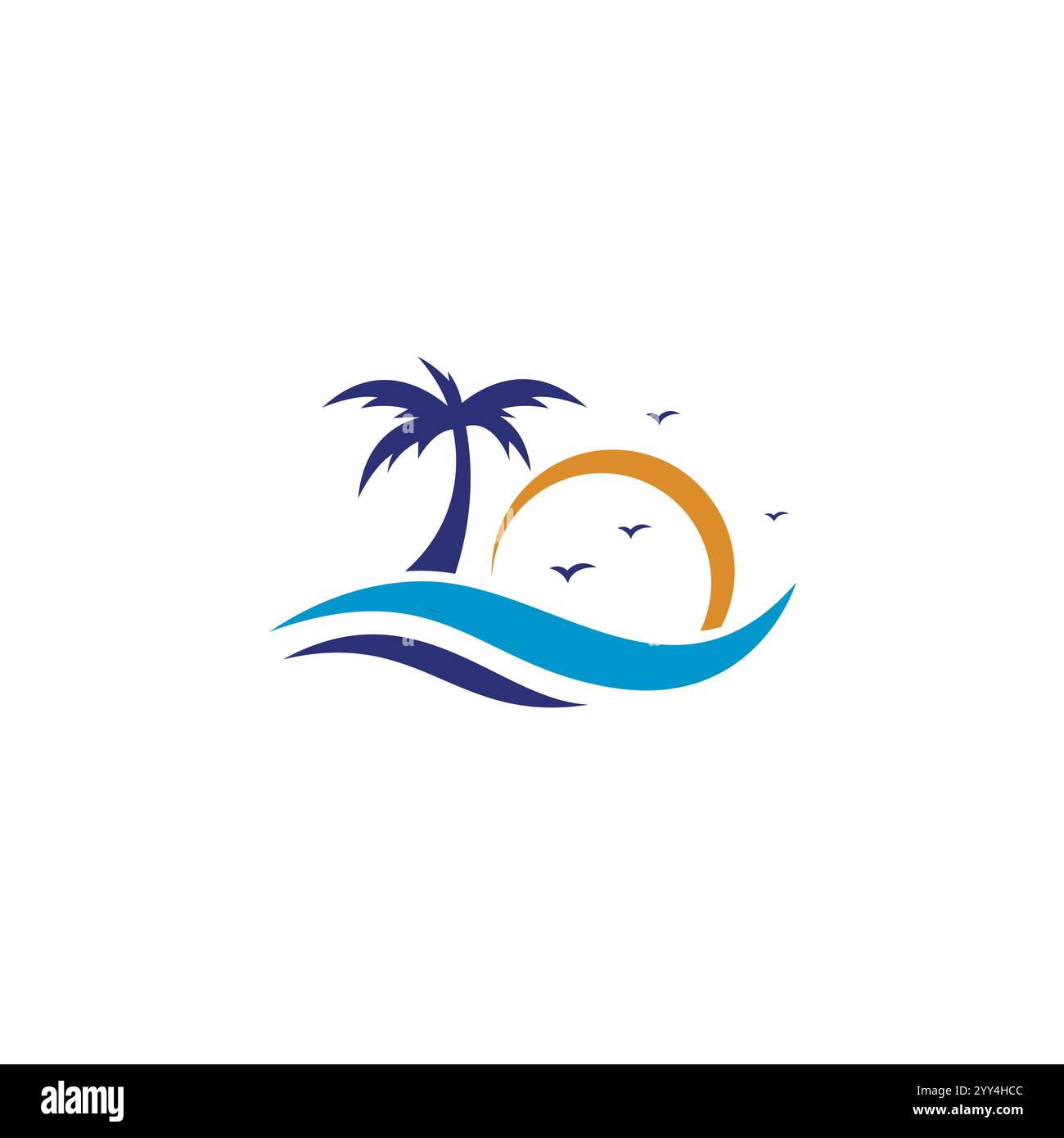 Ocean surface sun Stock Vector Images - Alamy