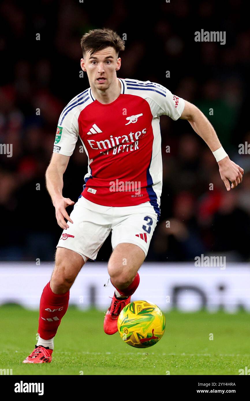 Kieran tierney arsenal 2024 december hi-res stock photography and ...