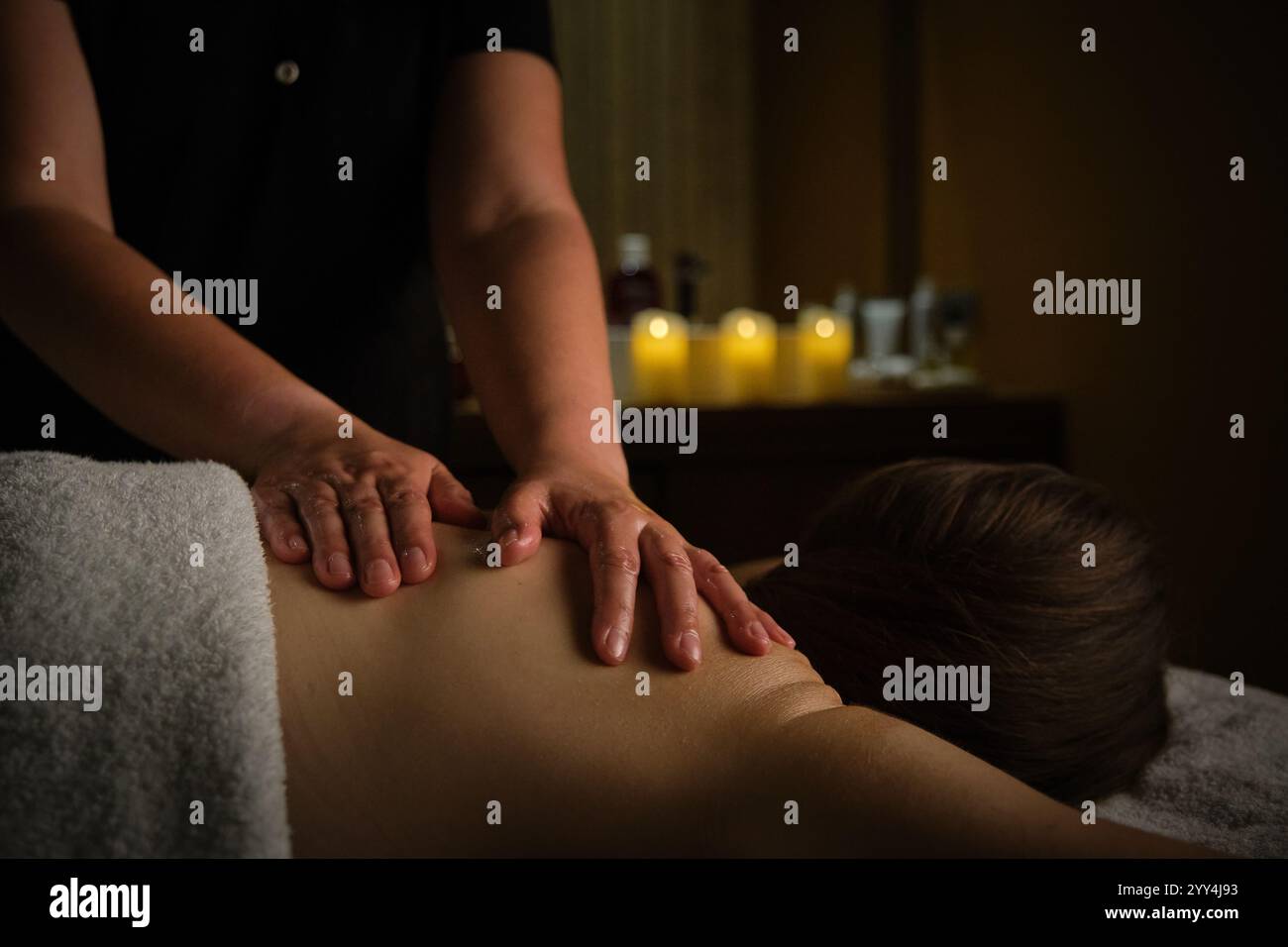 Experience ultimate relaxation with a soothing back massage in a ...