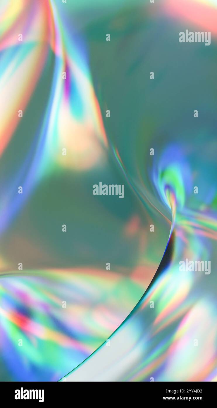 A 3D illustration featuring an abstract crystal theme, highlighting ...