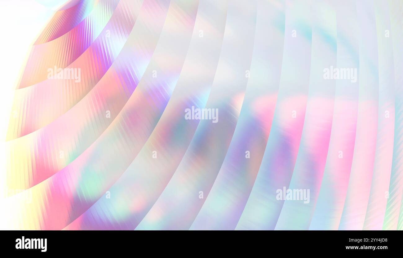 A captivating 3D illustration featuring an abstract crystal theme with ...